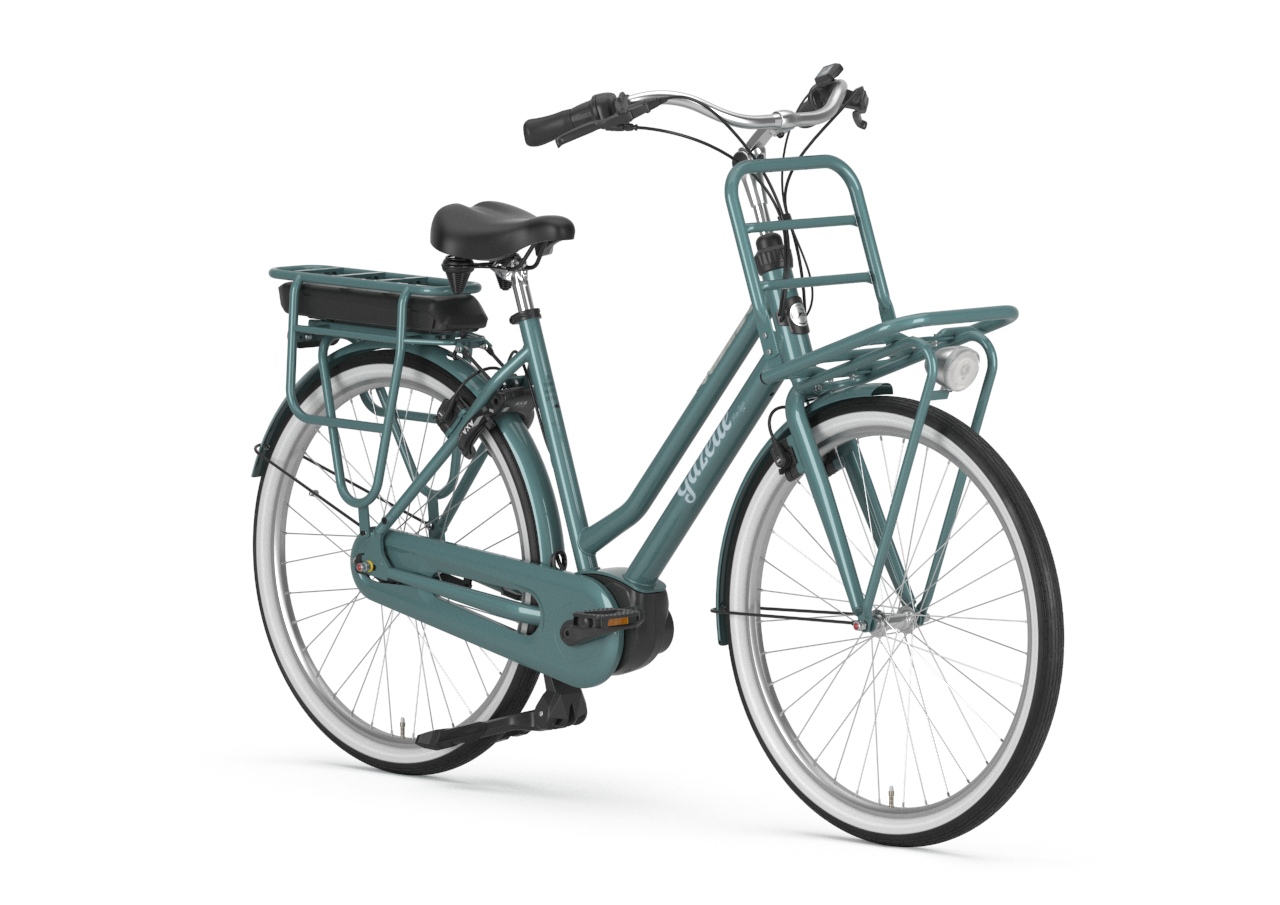 Gazelle E-Bike Miss Grace C7+ HMB Denim Blue Damen – Gazelle Store Hamburg